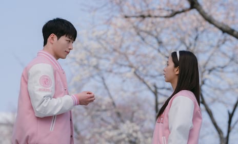 Seo Kang-jun's Cherry Blossom Moment Shines in 'Boyfriend on Demand'