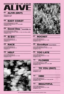 Donghae Reveals First Full Album Tracklist With Jay Park, TABLO Features
